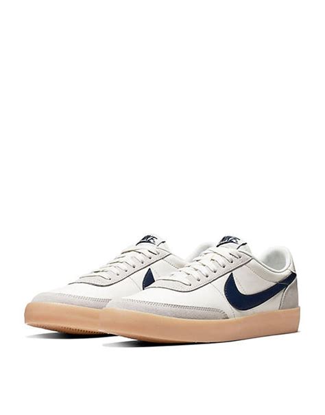 Nike Killshot 2 Leather Trainers In White And Navy Asos