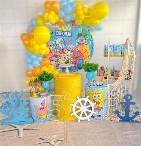 ۳۱ تم تولد باب اسفنجی ؛ یه جشن تولد باحال و فراموش نشدنی بگیر ماگرتا