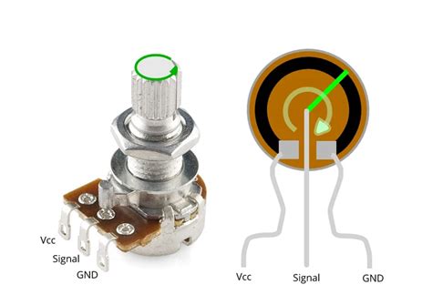 B50k Potentiometer 3 Pin Datasheet Specifications And Pin Configuration