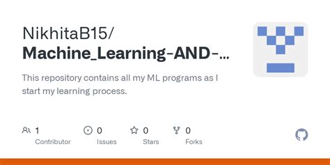 Github Nikhitab Machine Learning And Deep Learning This Repository Contains All My Ml