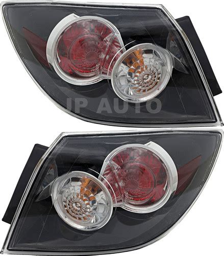 For 2007 2009 Mazda 3 Hatchback Tail Light Set Driver And Passenger