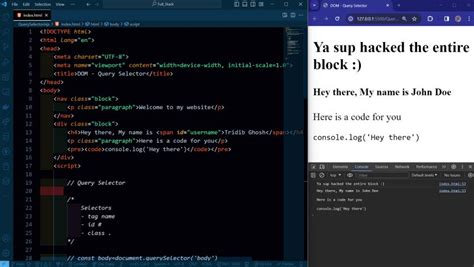 tridib ghosh on linkedin javascript dommanipulation queryselectors