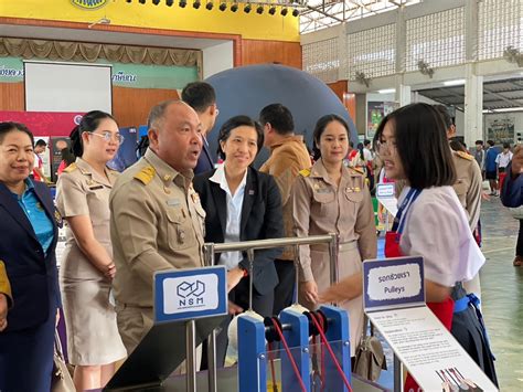 Nsm จัดเต็มความสนุกวิทย์ฯ เปิดงาน “คาราวานวิทยาศาสตร์ อพวช จ หนองคาย” ณ โรงเรียนชุมพลโพนพิสัย