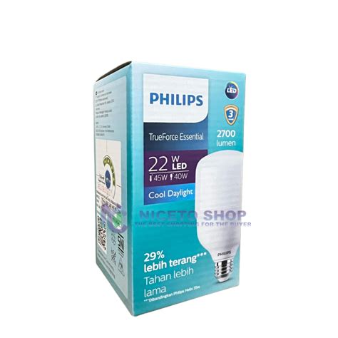 Jual Philips Lampu Led Tforce T Force Essential Led 22w 22watt E27