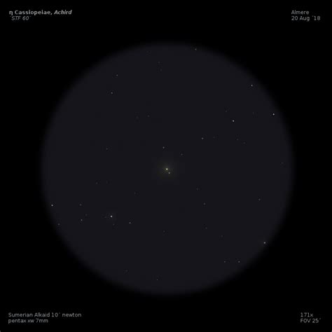 A Short Tour Through Cassiopeia Sketching Double Stars Deepskysketch