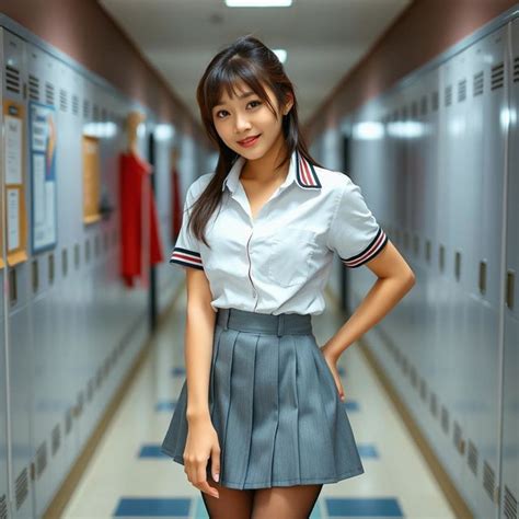 Adorable Korean Schoolgirl Fashion