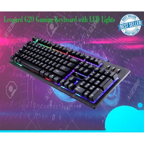 Jual Leopard G20 Gaming Keyboard Led Shopee Indonesia