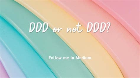 Donald Lutz On Linkedin Ddd Or Not Ddd