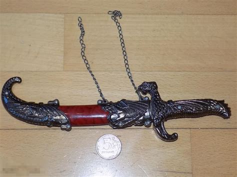 Миниатюрный декоративный китайский кинжал — покупайте на Auction.ru по ...