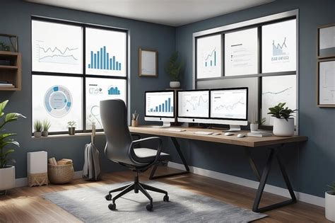 Premium Photo AI Analytics Hub RealTime Insights For Informed Decisions Flat Style