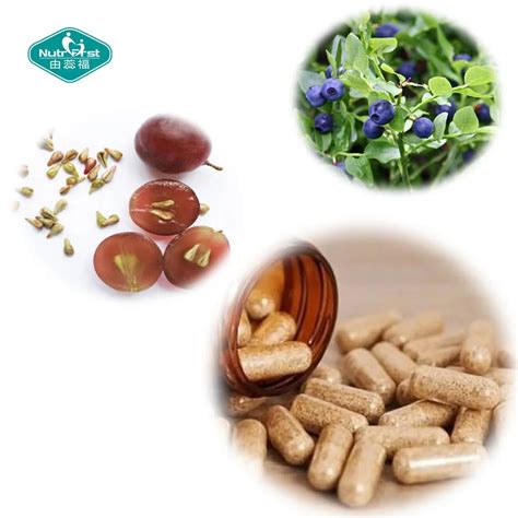 Herbs Extract Eye Supplements Vitamins Lutein Zeaxanthin Bilberry