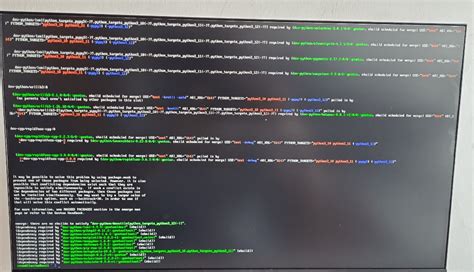 hi i m trying to install sway currently installing wayland and i get