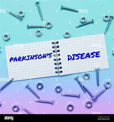 Hand Writing Sign Parkinsons Disease Word For Nervous System Disorder That Affects Movement