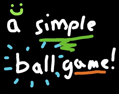 simple ball game by po ly