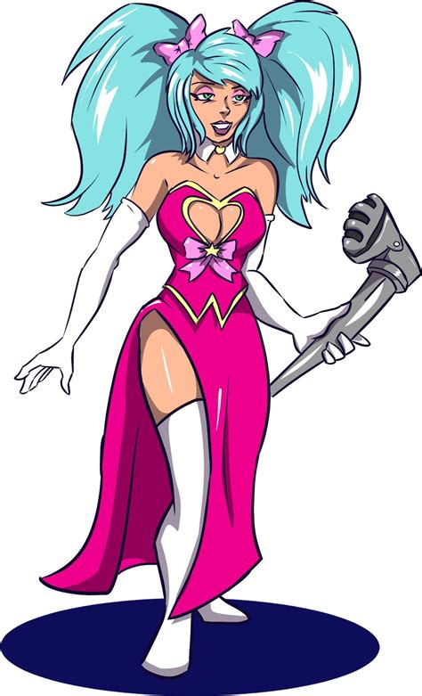 MagicalMysticVA Mystic The Magical Girl Vtuber NSFW Voice Actress Fanart By DixieDrawsStuff