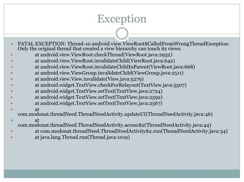 Ppt Multithreading In Android Powerpoint Presentation Free Download
