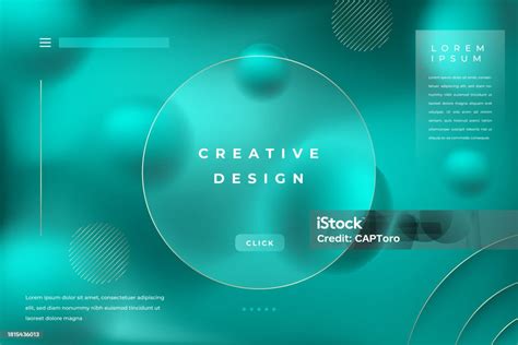 녹색 럭셔리 컬러 모프 배경 그라데이션 와 원형 유리 효과 프레임 제목 텍스트 포스터 배너 프레젠테이션 월페이퍼 모바일 및