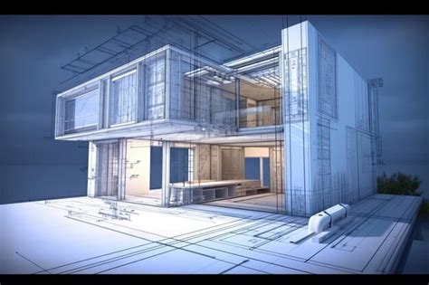 Architecture 3d And Blueprints Representation Generative Ai Premium Ai Generated Image