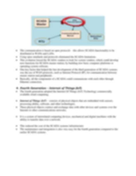 Solution Generations Of Supervisory Control Data Acquisition Systems