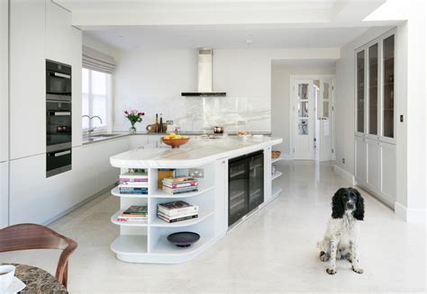 Bespoke Angular Island Contemporary Kitchen Oxfordshire By