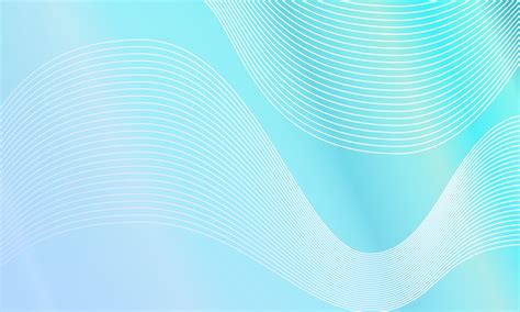 Shining Pastel Blue Diagonal Gradient With Wave Line Pattern Abstract