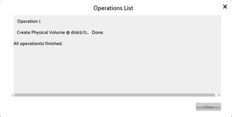 How To Create Pv With Visual Lvm Manage Lvm With Visual Lvm From 0 To ∞ 2welees