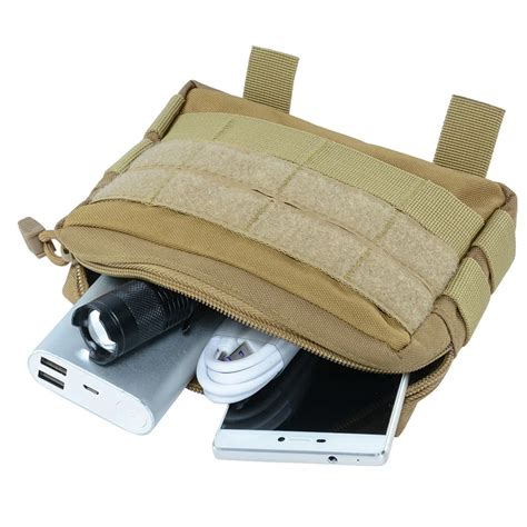 Molle 파우치 전술 관리 파우치 소형 Edc 유틸리티 가제트 장비 파우치 군용 캐리 액세서리 벨트 걸이식 허리 가방 팩