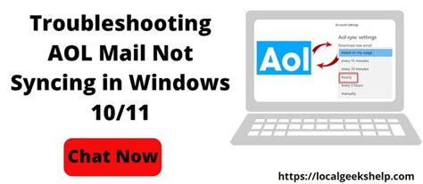troubleshooting why your aol mail not syncing in windows aol mail