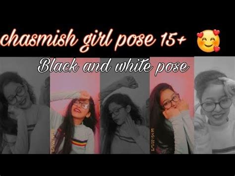 cute chashmish girl pose😍 ll Snapchat selfie pose with Neha shrimali - YouTube