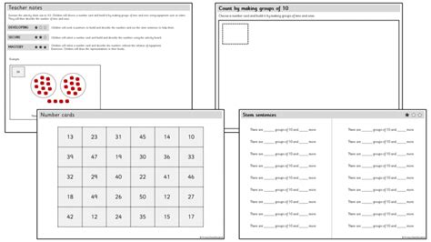 Count Making Groups Of Tens Within 50 Practical Primary Stars Education