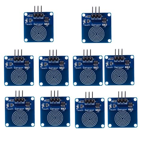 HiLetgo 10pcs TTP223B Capacitive Touch Switch Module Touch Sensor Switch DC 2 5 5V Buy
