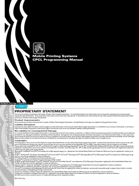Zebra Cpcl Programming Manual Pdf Barcode Universal Product Code
