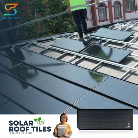 2023 New Trend Colourful Photovoltaic Bipv Solar Roof Roofing Sheet