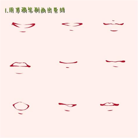 简笔画画嘴巴教程简单（最新15张）简笔画图片大全