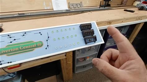 Model Railway Control Panel Youtube