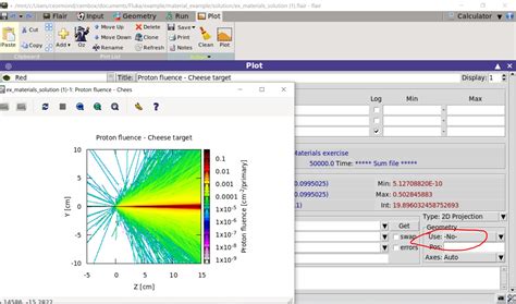Error While Plotting Geometry With Usrbin Results Running And Runtime
