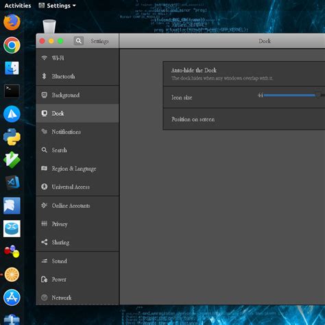 17 10 How To Disable The Dynamic Transparency Effect Of The Dock