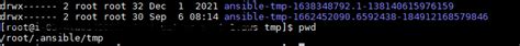 Seems Ansible Failed To Get The Temp Files Stack Overflow