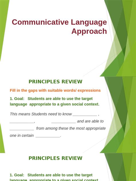 Communicative Language Approach Pdf Semantics Cognitive Science