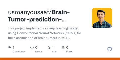 Github Usmanyousaafbrain Tumor Prediction Classification Project