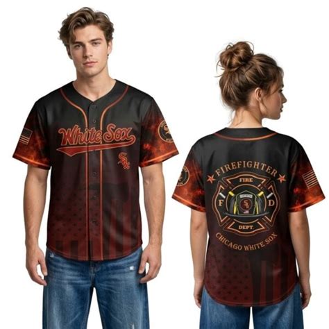 Chicago White Sox Firefighter Appreciation Night 2026 Jersey Grishko