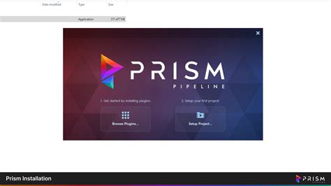 Prism Installation — Prism Pipeline Documentation