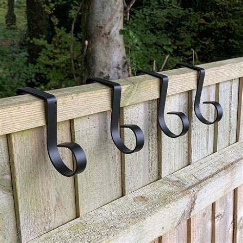 Hanging Basket Bracket Pack For Wooden Fence Panels By Garden Selections