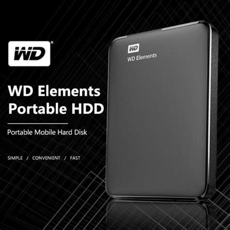 Hardisk Eksternal Wd Elements Usb Baru Hdd Gb Gb Tb Tb Western Digital Lazada