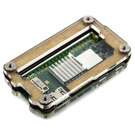 zebra zero gpio raspberry pi zero 2 case wood the pi hut