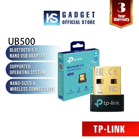 Tp Link Ub Bluetooth Nano Usb Adapter Ub A Shopee Malaysia