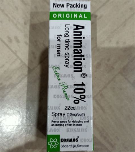 Animation Long Time Sex Delay Spray For Men Kosmos Sale Price Buy Online In Pakistan