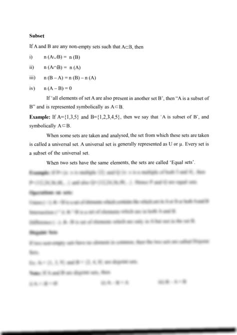 solution maths set concepts in detail sets sets setsdisjoint sets what