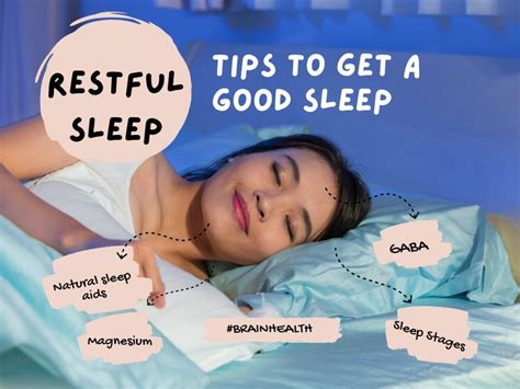 Restful Sleep Tips To Get A Good Nights Sleep