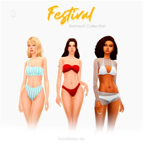 Woman Bikini Nini 💛 The Sims 4 Create A Sim Curseforge